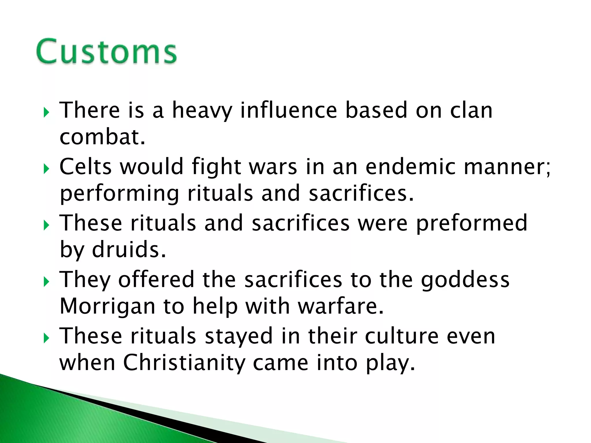 Celtic warfare ppt | PPTX