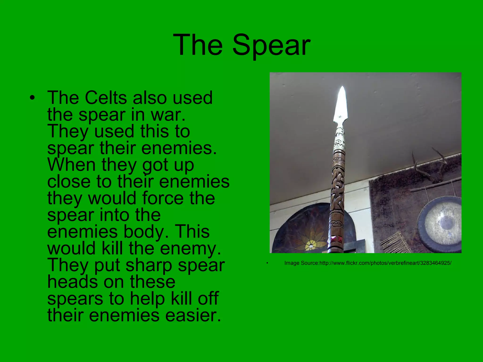 Celtic weapons | PPT