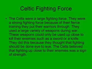 Celtic weapons | PPT