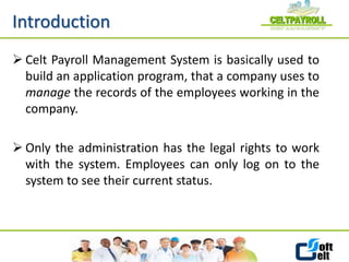 SAP Payroll management system Software | PPTX