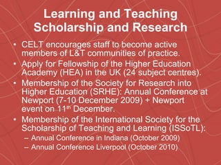 Enhancing quality through research-informed teaching: role of the ...