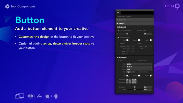 Celtra builder features - Essential Tools | PPT