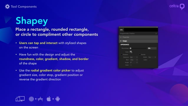 Celtra builder features - Essential Tools | PPT