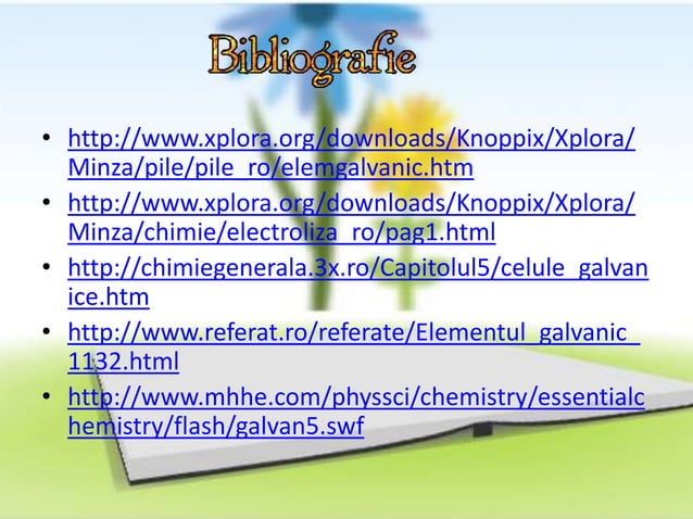 Celula galvanica | PPT