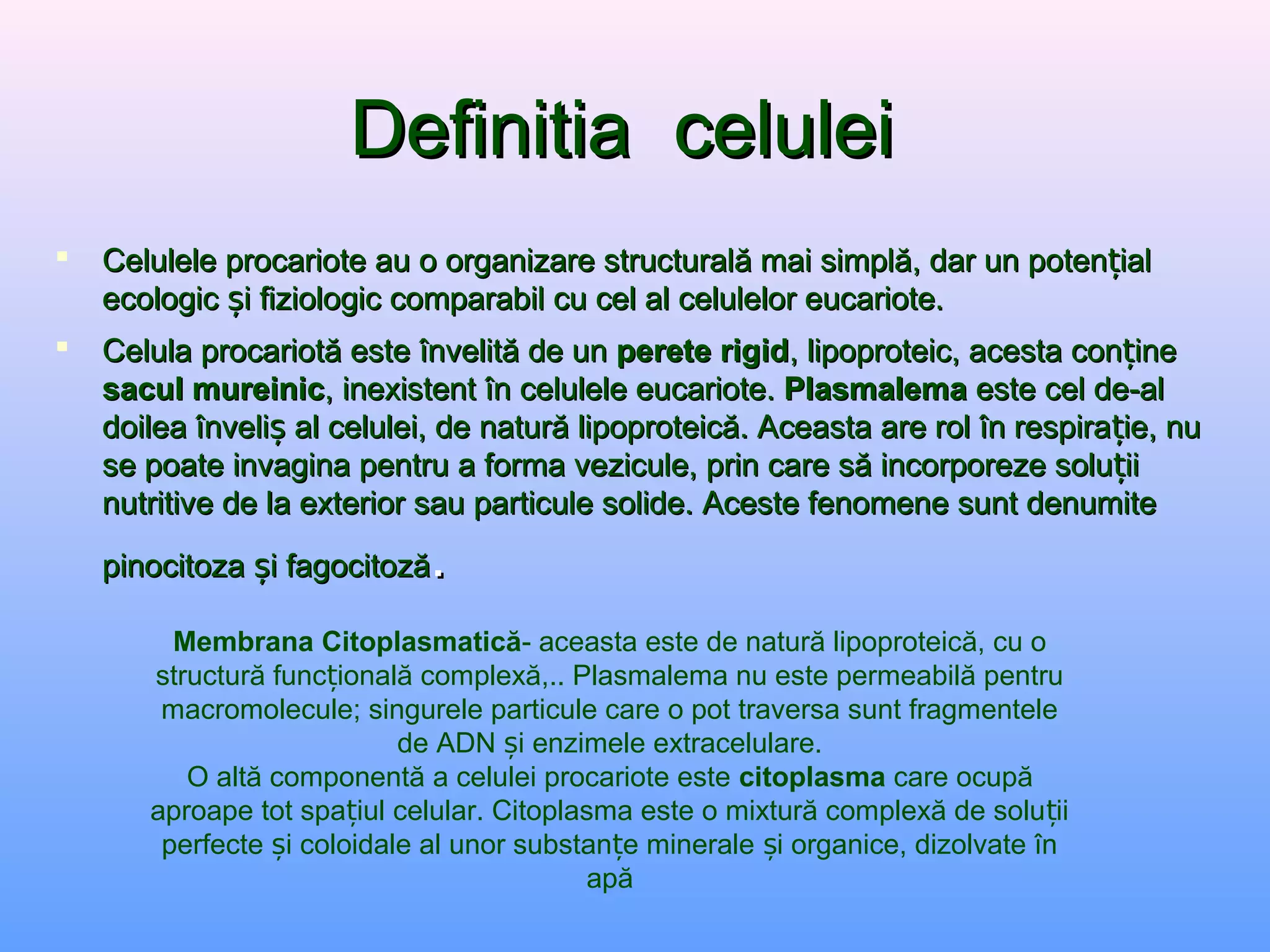 Celula procariota | PPT