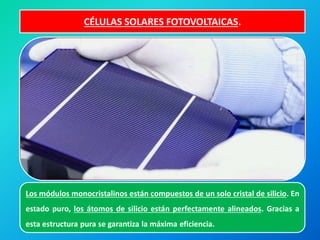 Celulas solares fotovoltaicas | PDF