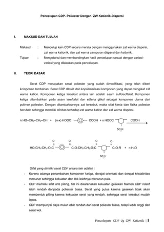 Celup cdp zw kationik | DOC