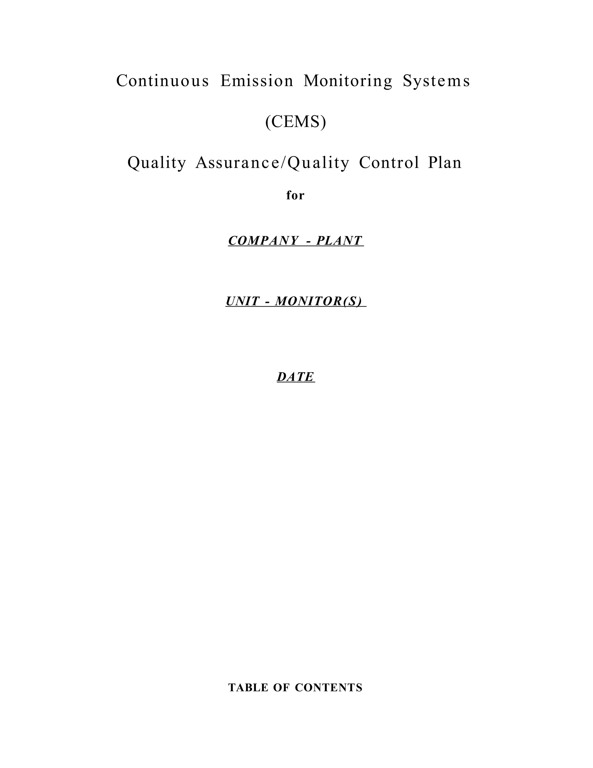 Cem com example-qa_qc_plan | DOC