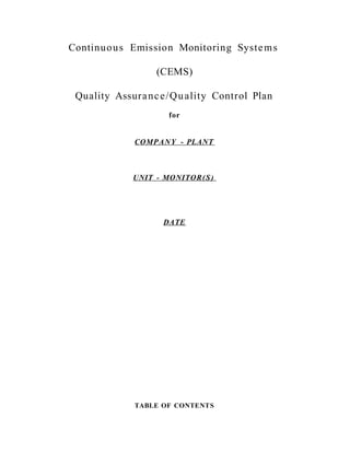 Cem com example-qa_qc_plan | DOC