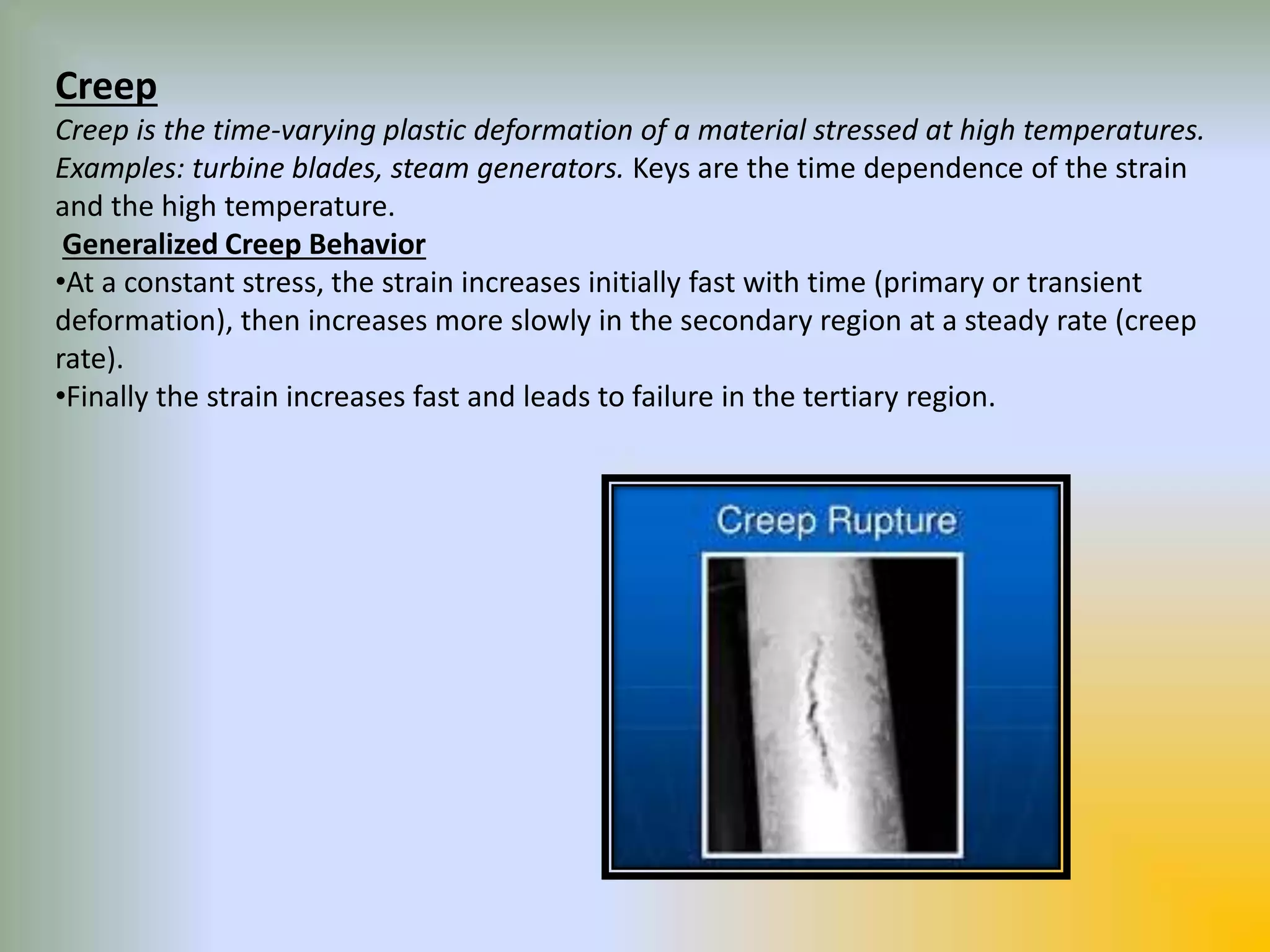Chemical Engineering Materials-- Failure of Metals : Fracture , Fatigue ...