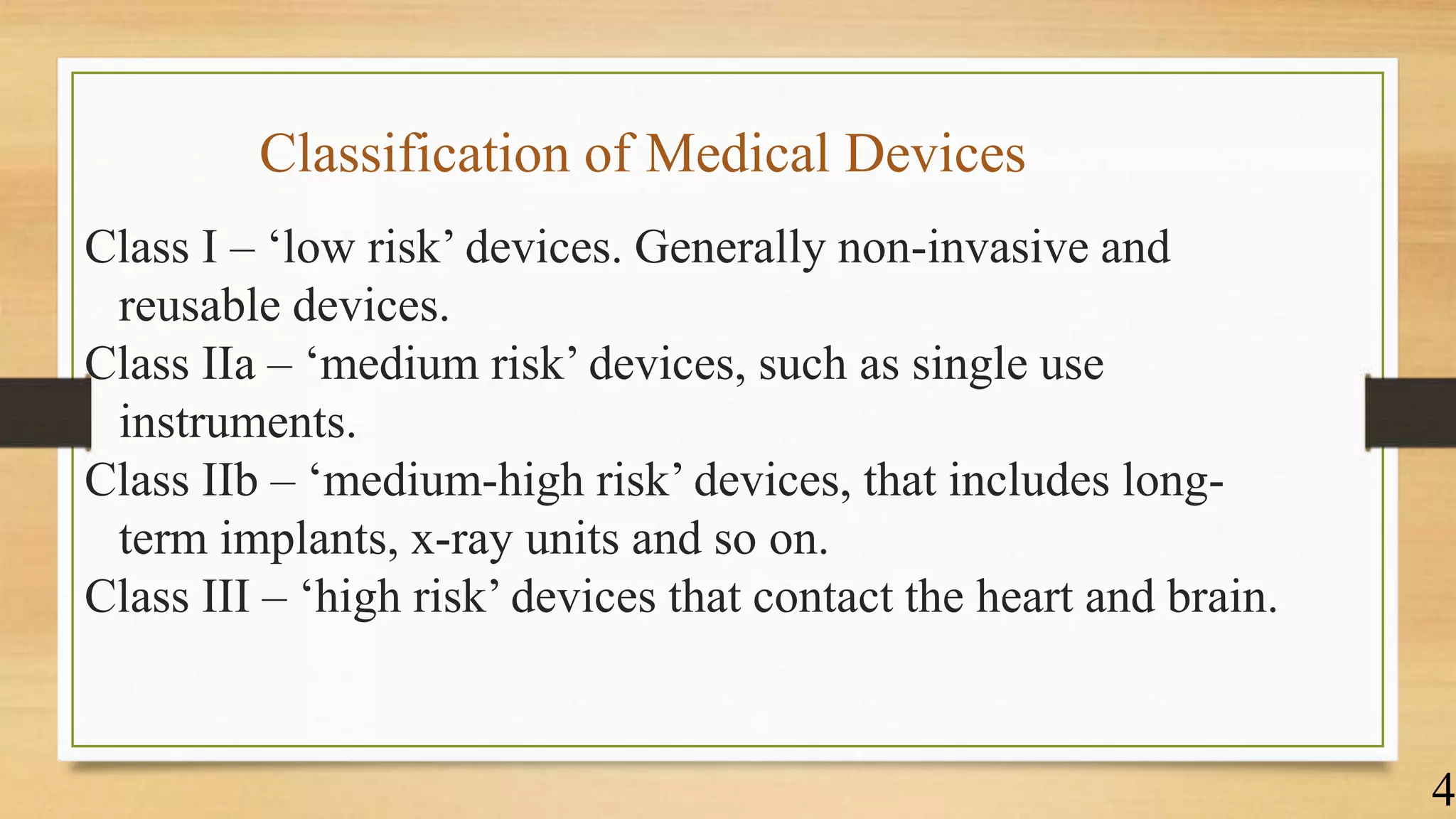 Ce marking of medical devices | PPTX