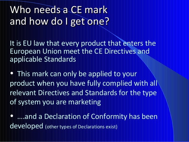 CE Mark: Where to Start