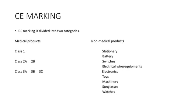 CE MARKING.pptx | Medical Health