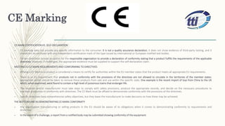 Ce marking for ppes | PPTX