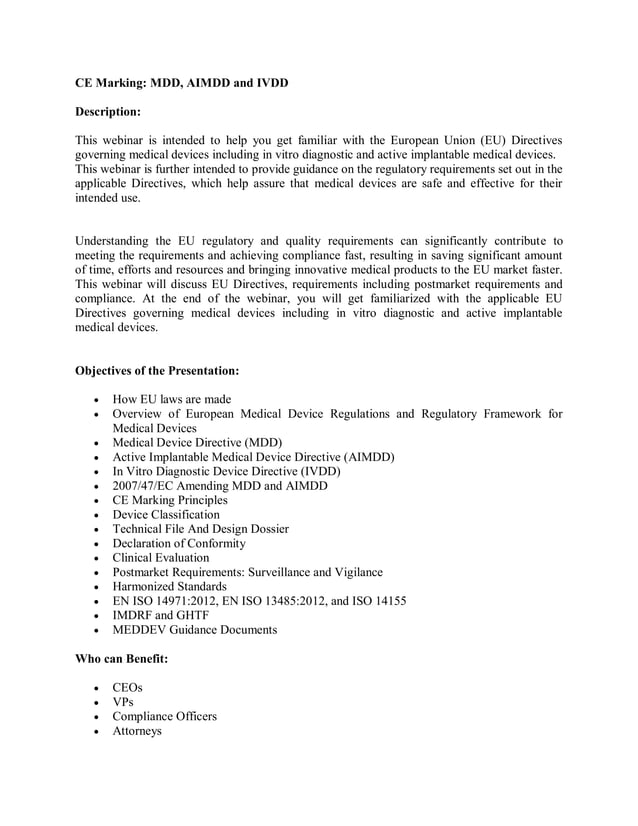 Ce marking mdd, aimdd and ivdd | PDF | Web Conferencing | Computer Software and Applications