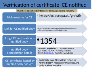 CE mark verififiation medilux upmscl.pptx