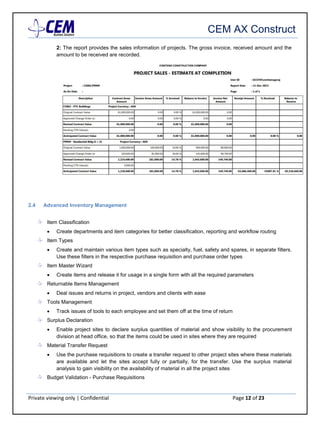 CEM AX Construct Document | PDF