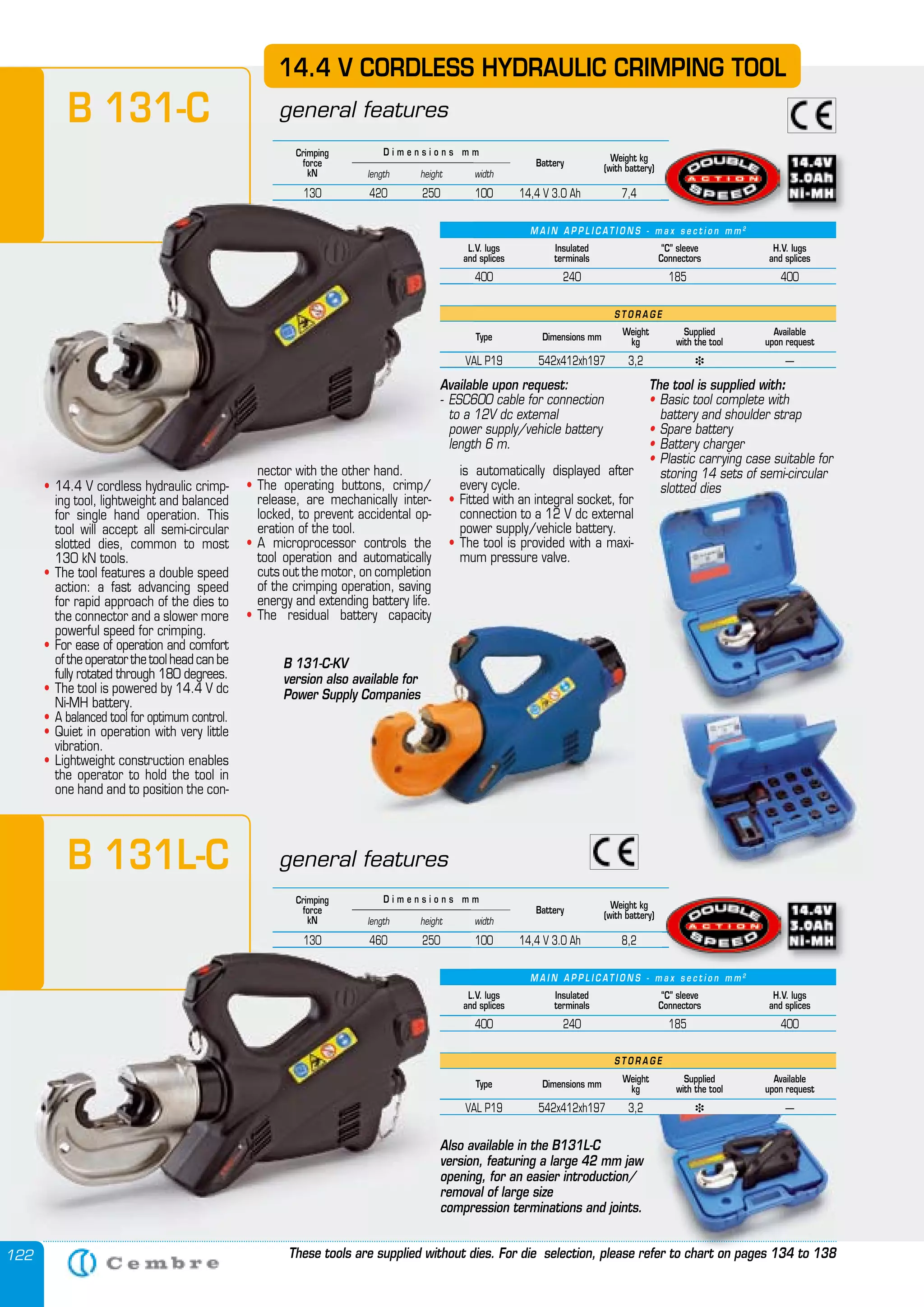 Cembre Crimpstar Ratchet Cable Crimping Tools | PDF