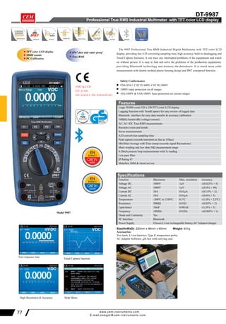 CEM DT-9987 datasheet | PDF