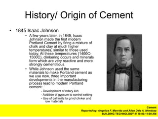 Bt 1: Cement | PDF