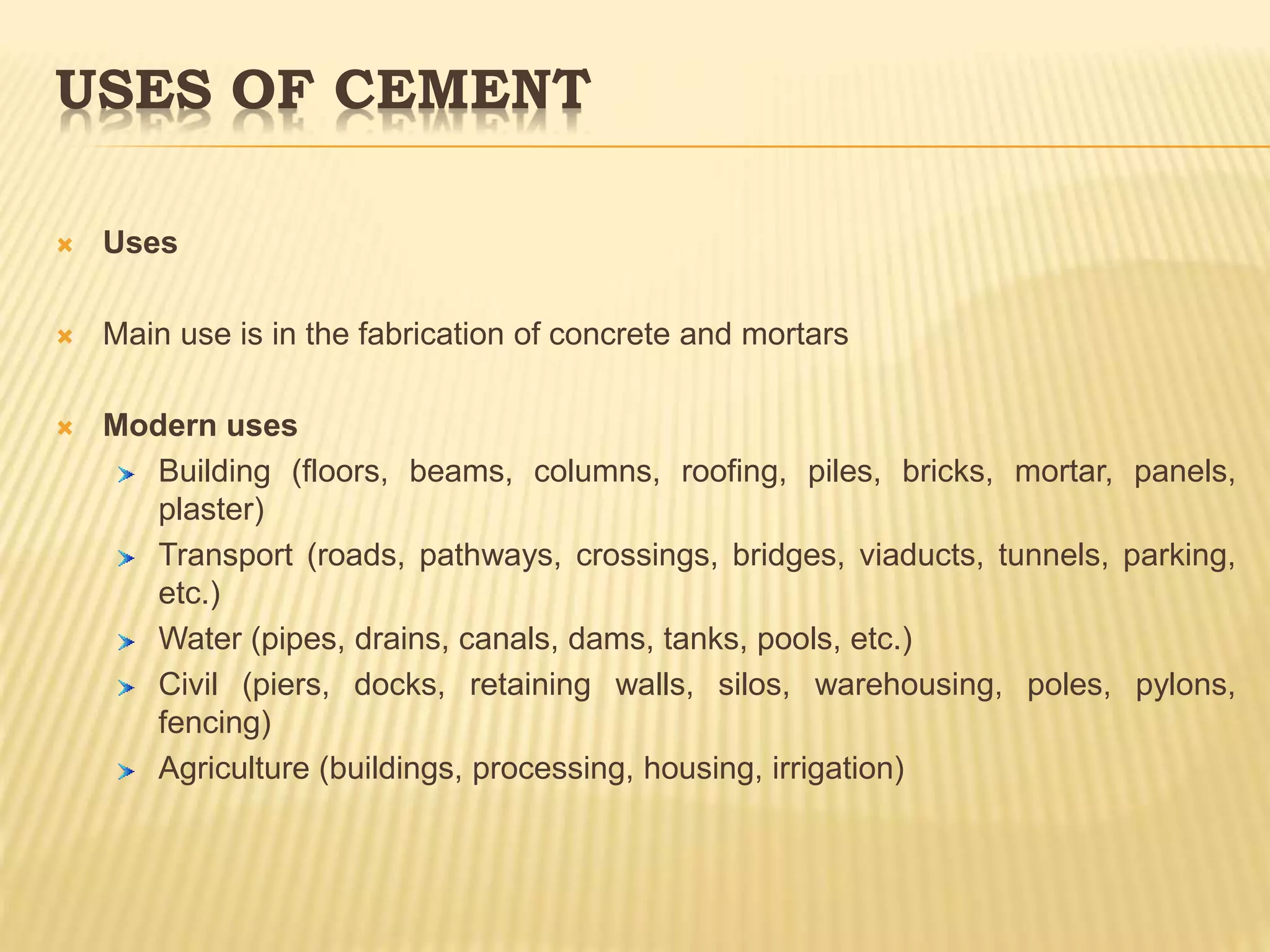Cement | PPTX