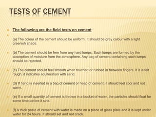 Cement | PPTX