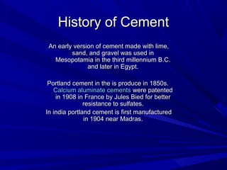 Cement | PPT