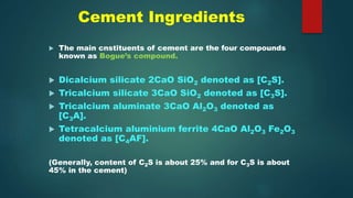 Cement | PPTX