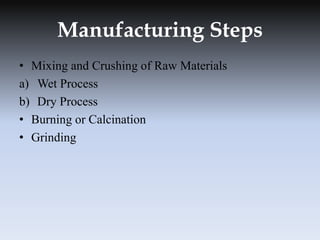 Cement industry | PPTX
