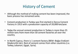Cement | PPTX