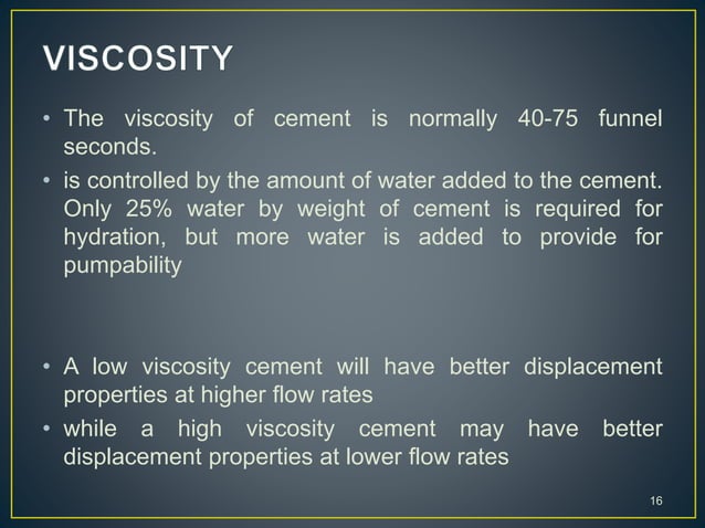 Cementing | PPTX | Chemistry | Science
