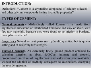 Cement | PPT