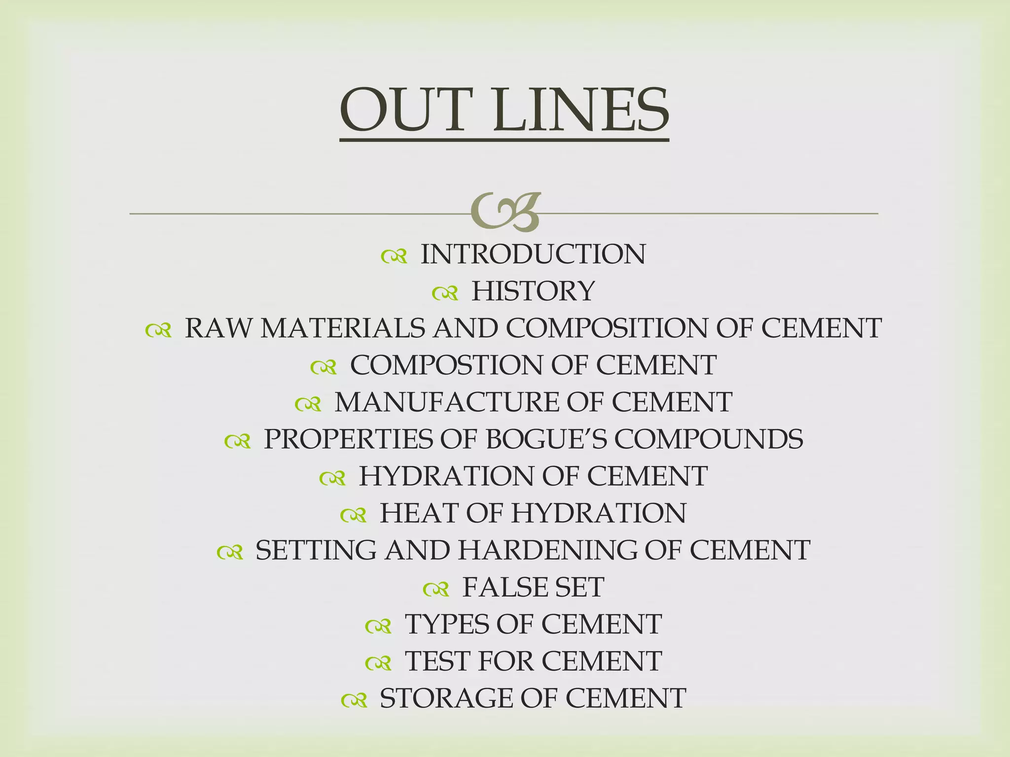 Cement | PPT