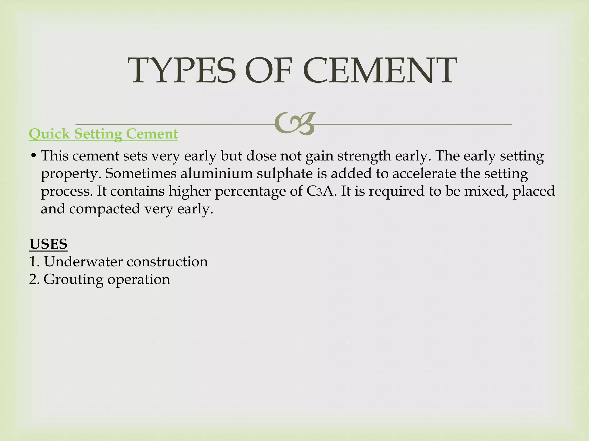 Cement | PPT