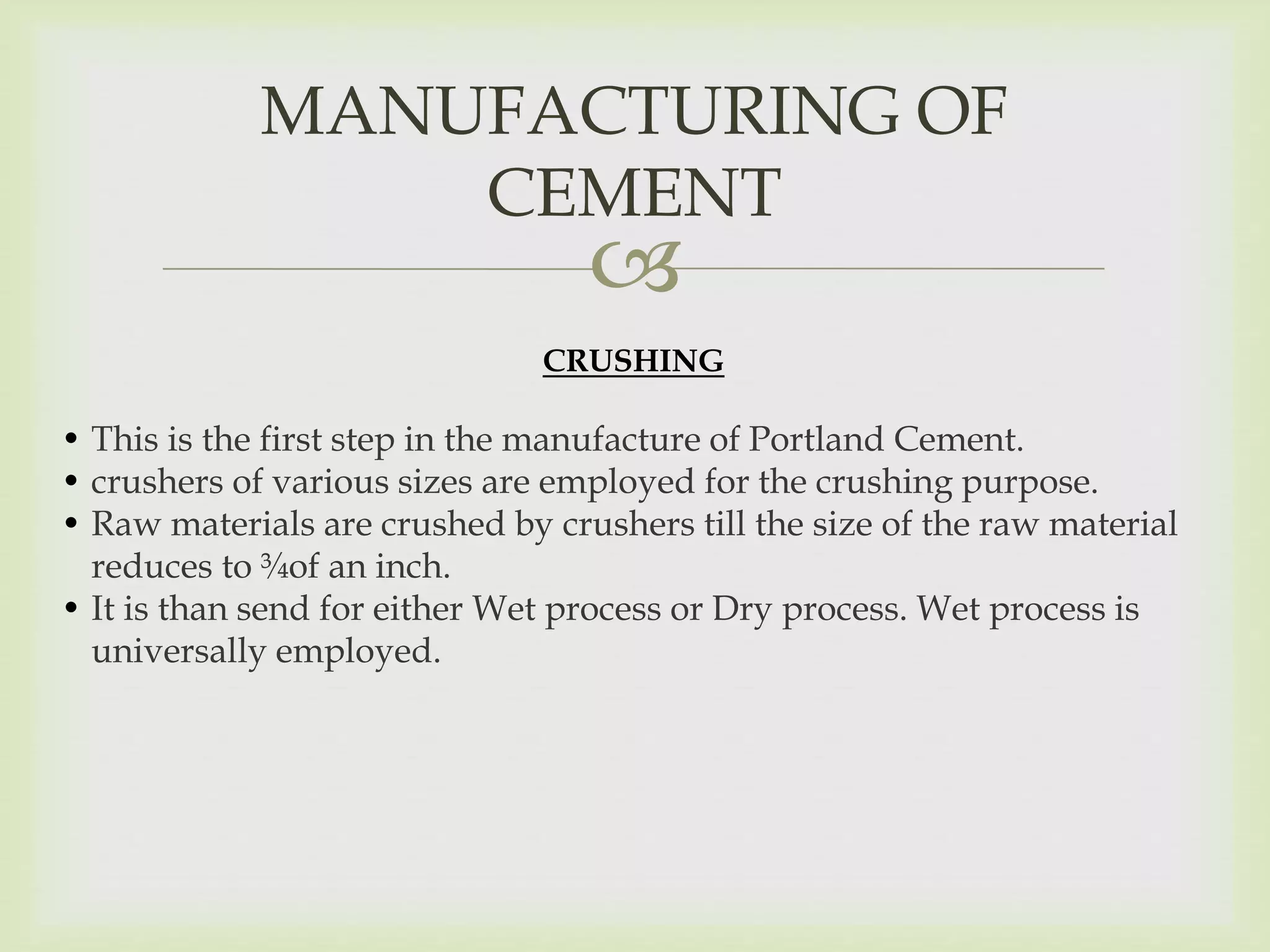 Cement | PPT