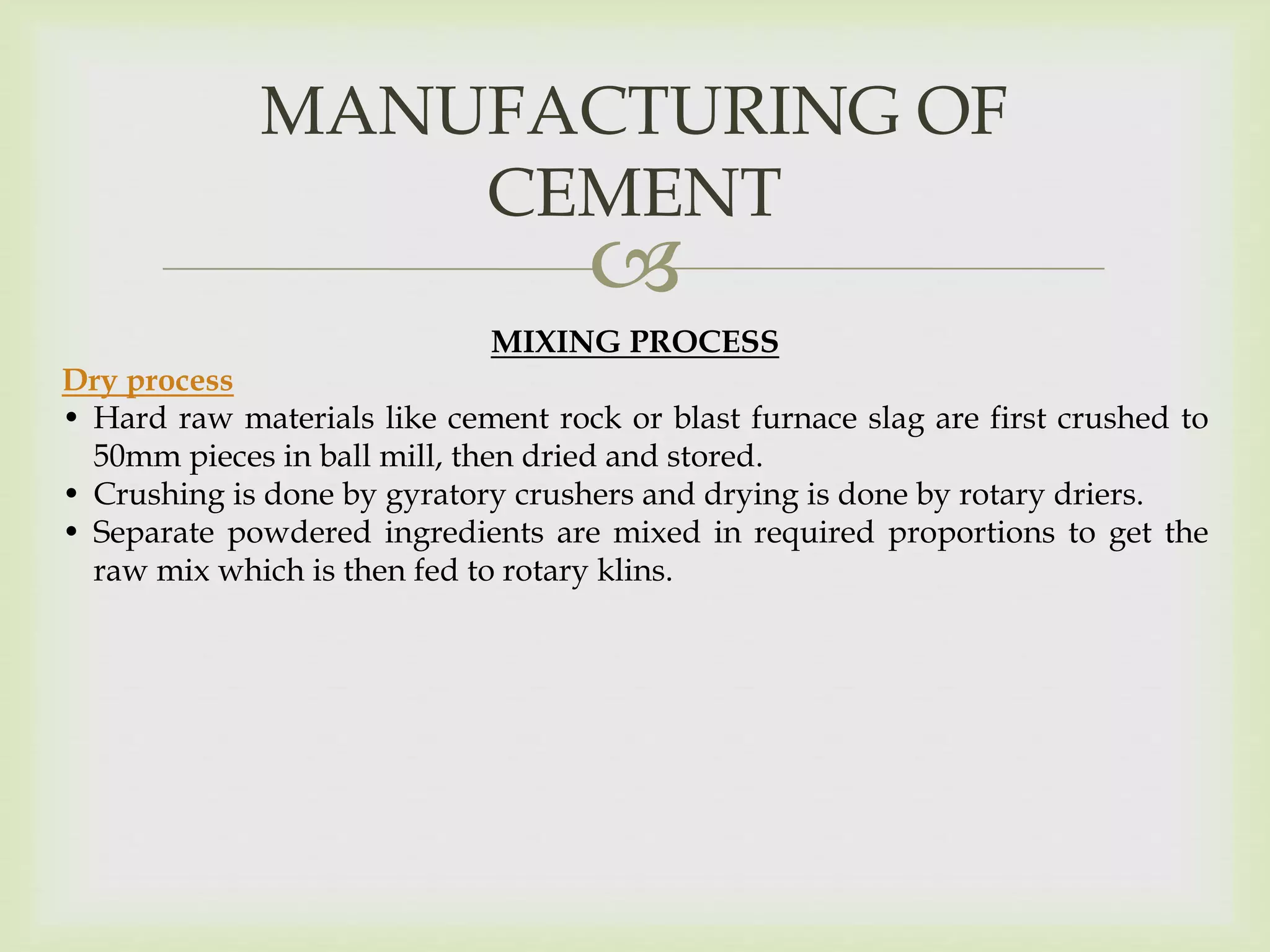 Cement | PPT