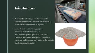 Cement | PPT | Free Download
