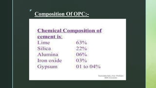 Cement | PPTX