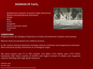 CEMENT(HISTORY, TYPES, GEOLOGY,SOURCES).ppt
