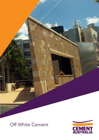 Cement Australia - Off White Cement Product Data Sheet | PDF