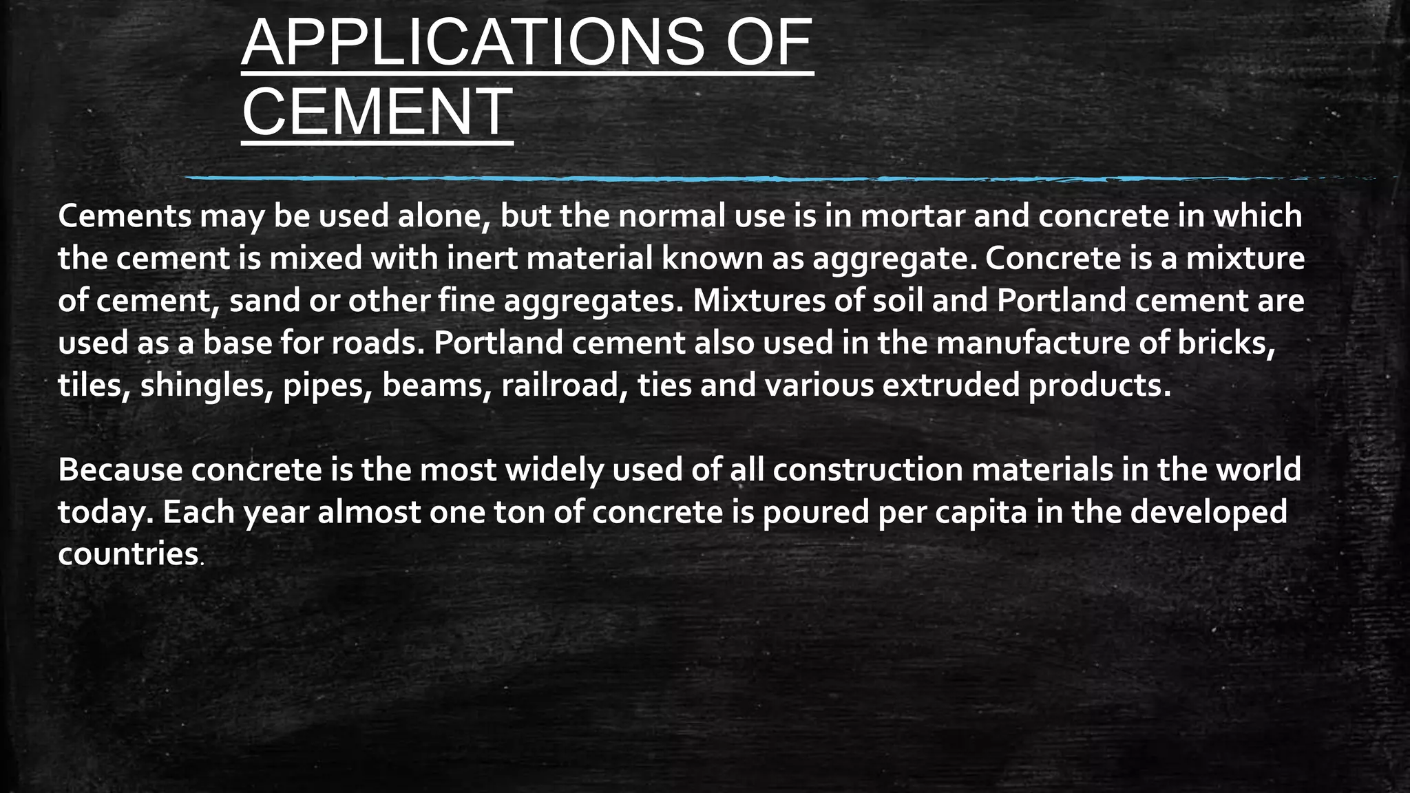 Introduction to Cement | PPTX