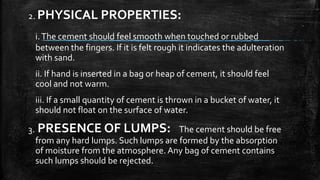 Introduction to Cement | PPTX