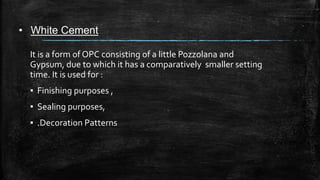 Introduction to Cement | PPTX