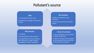 A case study on Air Pollution in Cement Industry | PPTX