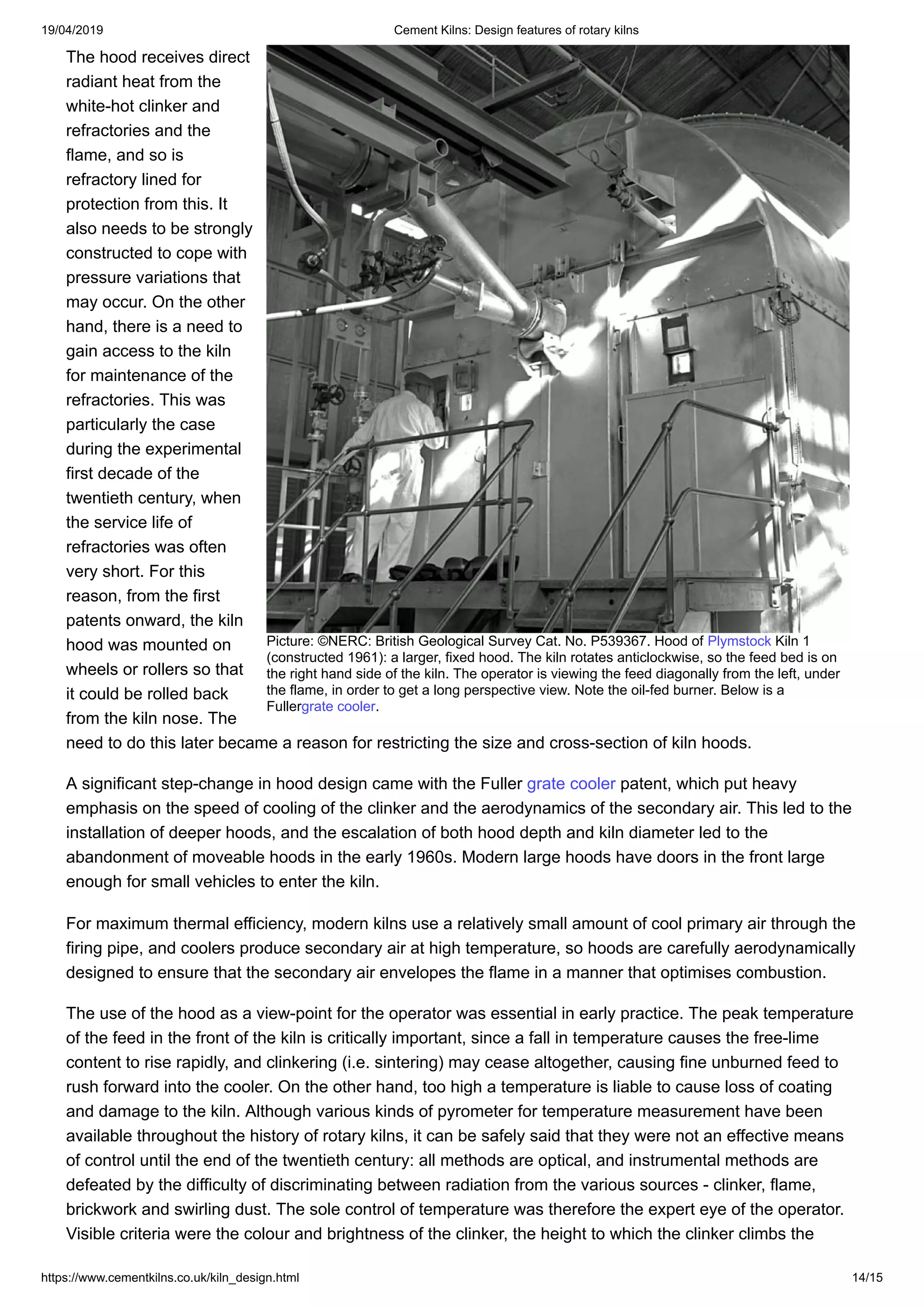 Cement kilns-design-features-of-rotary-kilns | PDF