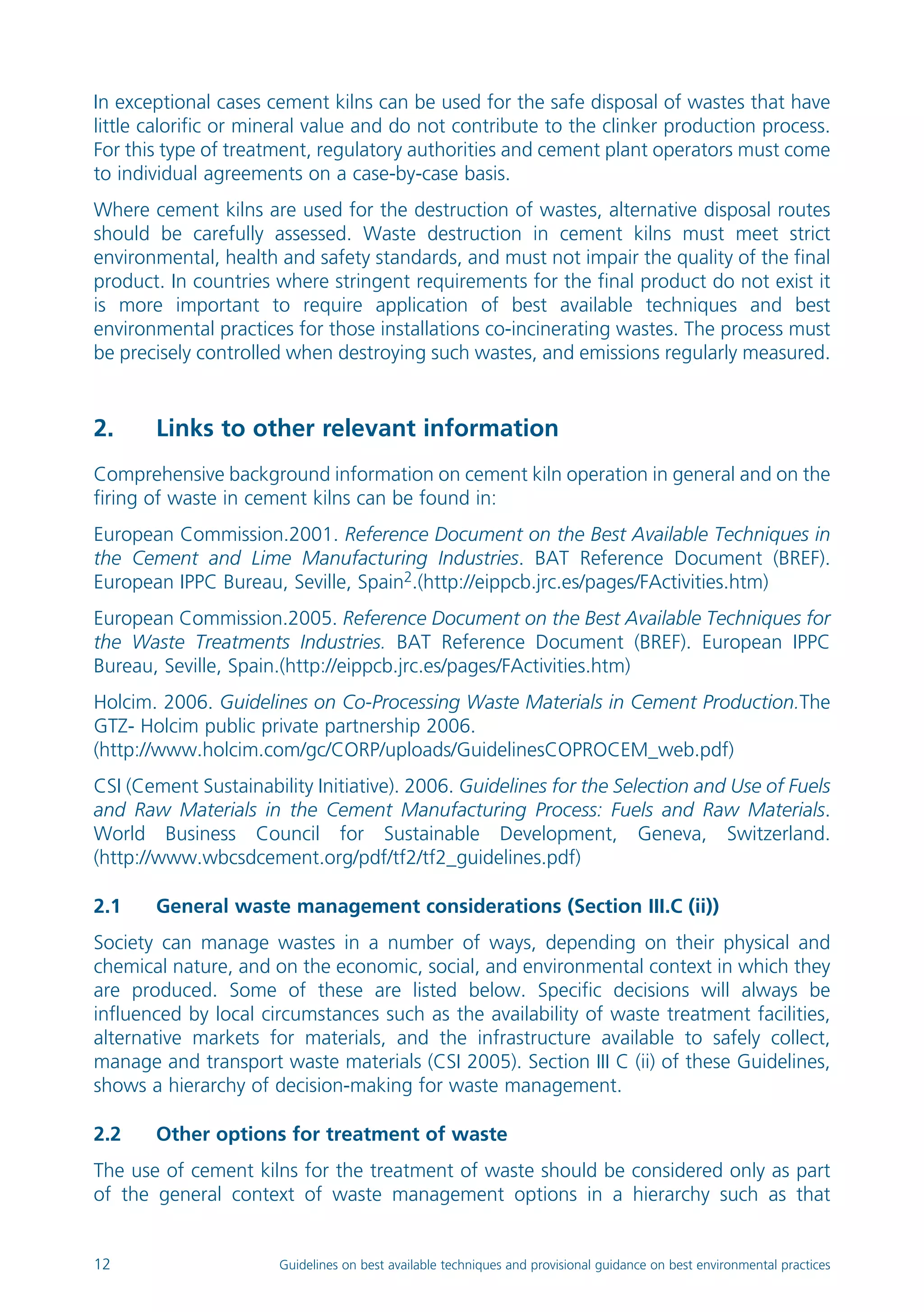 Cement kilns-firing-hazardous-waste-pdf | PDF