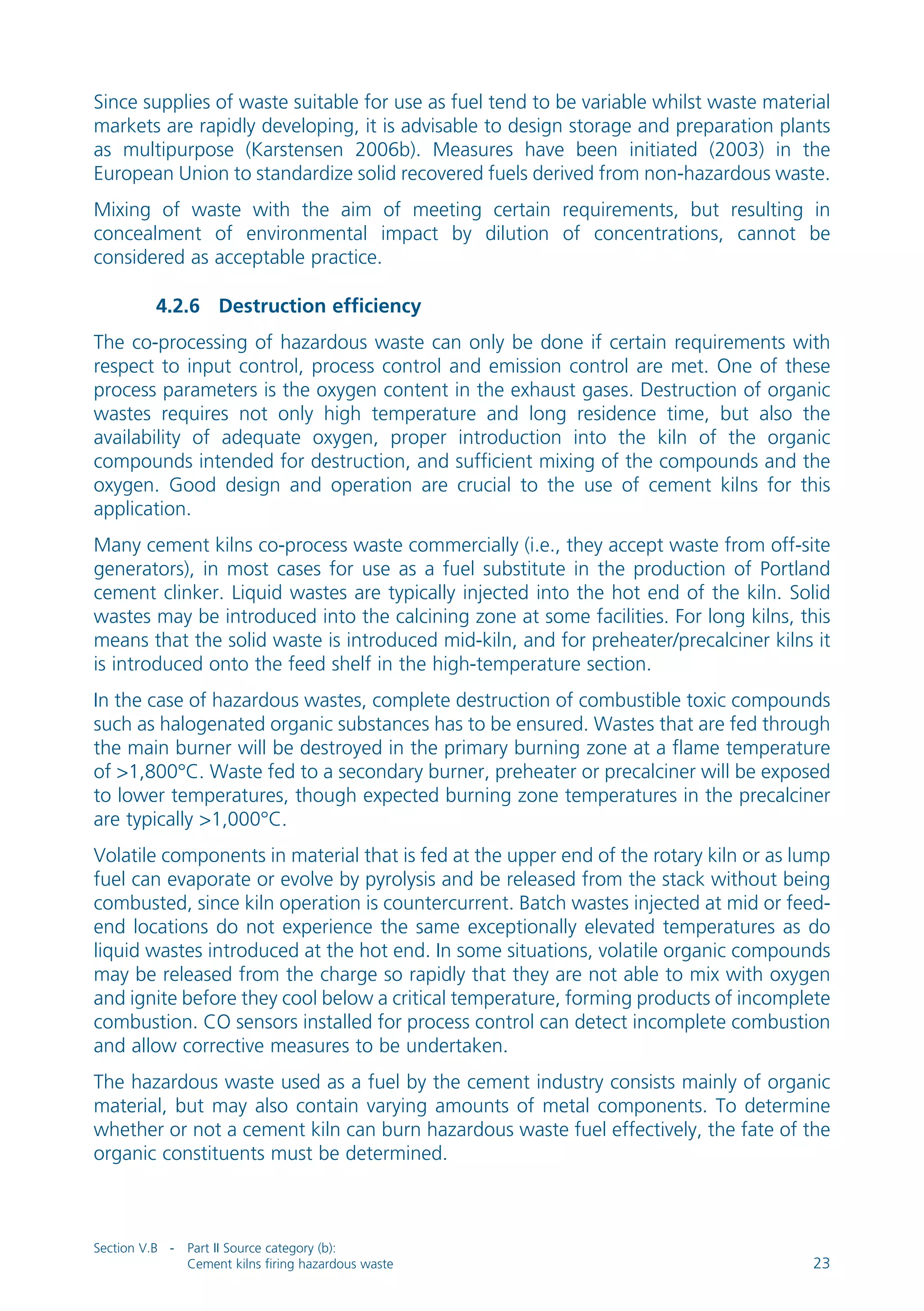 Cement kilns-firing-hazardous-waste-pdf | PDF