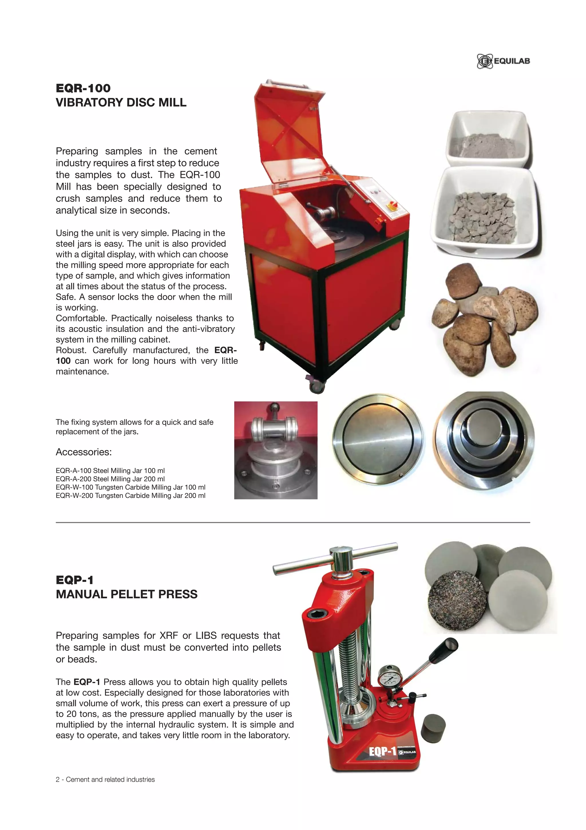 Cement Limestone Plaster - Sample Preparation equipment | PDF