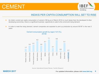 Cement Sector Report - March 2017 | PPT | Free Download