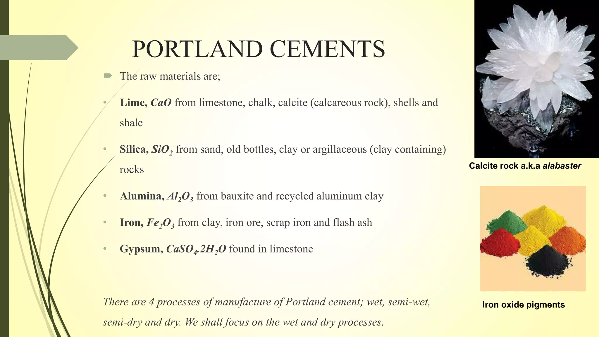 Cement- presentation | PPTX